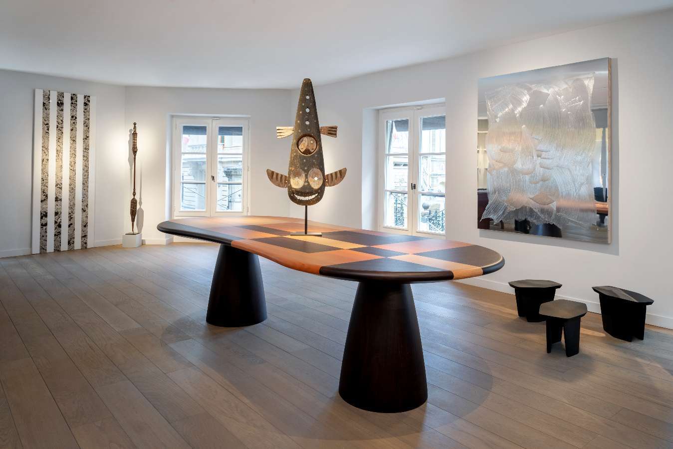 "Lucas Ratton x Kamel Mennour x Galerie Kreo" - Expositions Daniel Buren